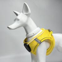 Quality Durable Adjustable Dog Harness with Reflective Strips Breathable Mesh Padded for sale