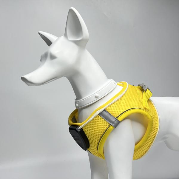 Quality Durable Adjustable Dog Harness with Reflective Strips Breathable Mesh Padded Vest for Safe Comfortable in Daily Walks for sale