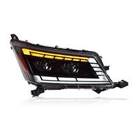 China 2022 Toyota Hiace Dynamic Sequential Lens Headlight Assembly for Improved Performance for sale