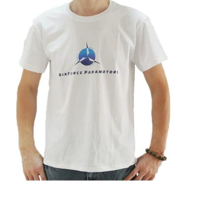 China Custom T shirt for paramotor school paragliding school paramotor lesson fly team cheap price fast delivery for sale