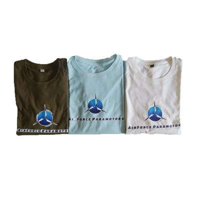 China Custom T shirt for paramotor school paragliding school paramotor lesson fly team cheap price fast delivery for sale