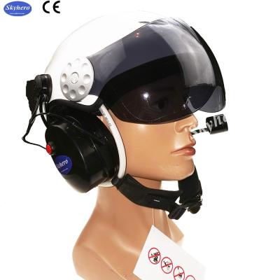 China En 966 Standard Powered Paragliding Helmet  Noise Cancel Paramotor Helmet Color Red Black White Blue Paramotor for sale