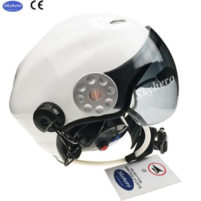 China En 966 Standard Powered Paragliding Helmet  Noise Cancel Paramotor Helmet Color Red Black White Blue Paramotor for sale