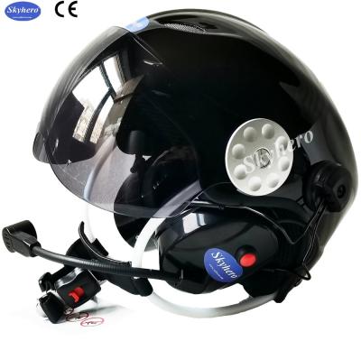 China En 966 Standard Powered Paragliding Helmet  Noise Cancel Paramotor Helmet Color Red Black White Blue Paramotor for sale
