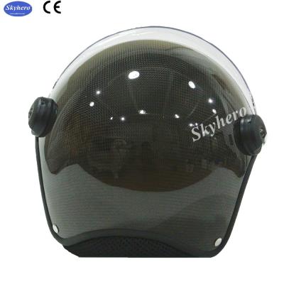 China Carbon Fiber Paramotor Helmet PPG Helmet Ony Helmet Headset EN966 Certificated 3M Paramotoring for sale