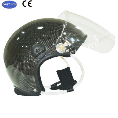 China Carbon Fiber Paramotor Helmet PPG Helmet Ony Helmet Headset EN966 Certificated 3M Paramotoring for sale