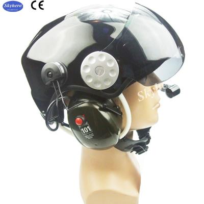 China En 966 Standard Powered Paragliding Helmet  Noise Cancel Paramotor Helmet Color Red Black White Blue Paramotor for sale