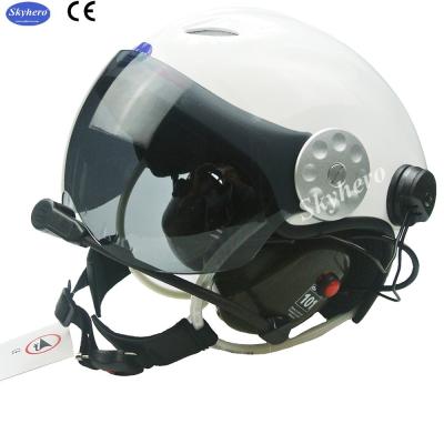 China En 966 Standard Powered Paragliding Helmet  Noise Cancel Paramotor Helmet Color Red Black White Blue Paramotor for sale