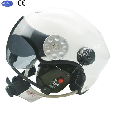 China En 966 Standard Powered Paragliding Helmet  Noise Cancel Paramotor Helmet Color Red Black White Blue Paramotor for sale
