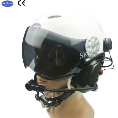 China En 966 Standard Powered Paragliding Helmet  Noise Cancel Paramotor Helmet Color Red Black White Blue Paramotor for sale