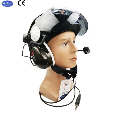 China En 966 Standard Powered Paragliding Helmet  Noise Cancel Paramotor Helmet Color Red Black White Blue Paramotor for sale