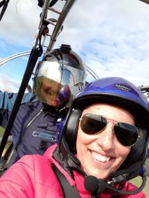 China Noise Cancel PPG  Black Helmet With Full Headset EN966 Certificated Paramotor Helmet China Supplier for sale