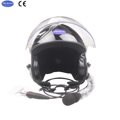 China Powered paraglider helmet PPG helmet white Paramotor helmet 820g+/-50g EN966 certificated blue red black grey for sale