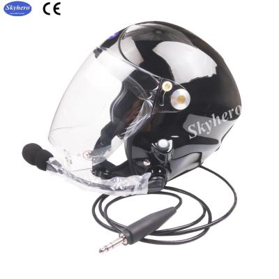 China Powered paraglider helmet PPG helmet white Paramotor helmet 820g+/-50g EN966 certificated blue red black grey for sale