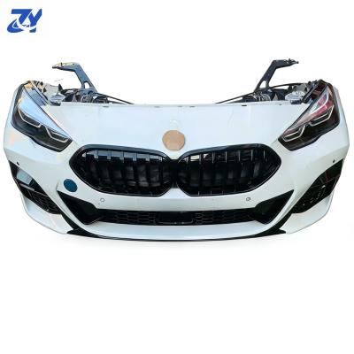 China High Quality Used Body Kit Front Bumper Assembly with Grille Radiator Fan Parking Sensors and Headlights for BMW 2 Series F44 for sale