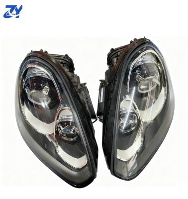 China High Configuration LED Black Matrix Headlight Assembly for Porsche Cayenne 2015-2018 GTS for sale