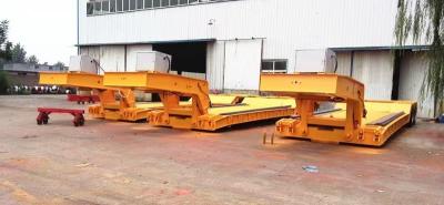 Cina Semi-remorco a collo di gallina estensibile modulare staccabile con asse da 14 T 13750*2550*3850mm in vendita