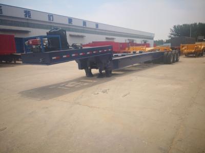 Cina Semi-remorco a collo di gallina estensibile modulare staccabile con asse da 14 T 13750*2550*3850mm in vendita