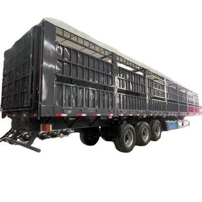 中国 畜産と家禽輸送用のパーソナライズ可能な半トレーラー 最大重荷30000kg 販売のため