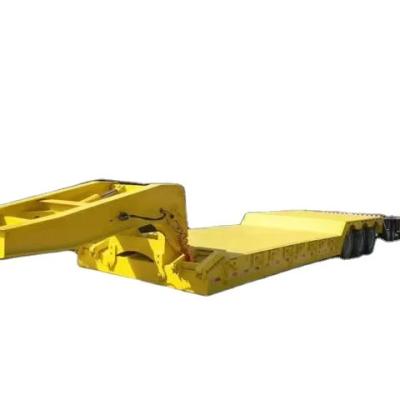 China Detachable Ultra-Low Flat Semi-Trailer for Cross-Border 13T 14T 16T 18T Axle Material for sale