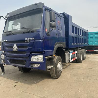 중국 12 휠 트럭 사용 된 Sinotruk Howo 6 * 4 무거운 트럭 세그먼트를위한 팅퍼 덤프 트럭 판매용