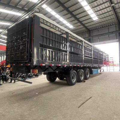 Cina Semi-rilegato Camione Relè Tipo 3 Assi Due Magazzini 50 Capelli Ferraglia per bestiame bovino in vendita