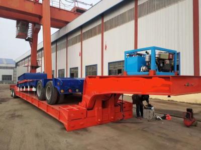 Cina 15 giorni lavorativi Tempo di produzione per semirimorchio a collo di gallina estensibile modulare staccabile in vendita