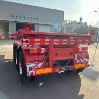 China Container Transportation Truck Trailers Customizable Double Trailer Trains for sale