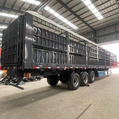 Cina Semi-remolchio 50 tonnellate rimorchio a recinzione per i requisiti di trasporto di allevamento in vendita