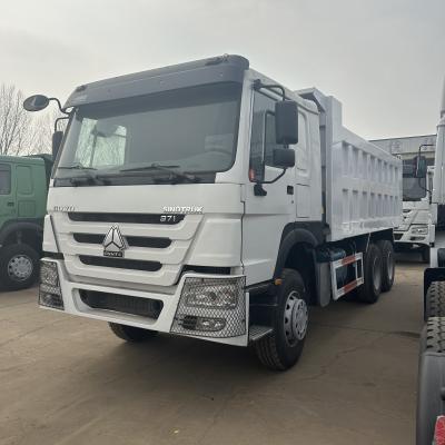 Cina Camion usato Sinotruk 371Hp 6X4 Camion spazzatura per clienti opzionale pesante tipper in vendita
