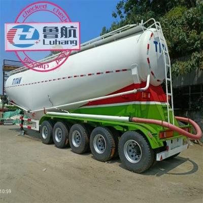 Cina Cementino Cisterna Semirimorchio 3 assi 60 tonnellate Trasporto Polvere di scarico Cisterna Camione Semirimorchio in vendita