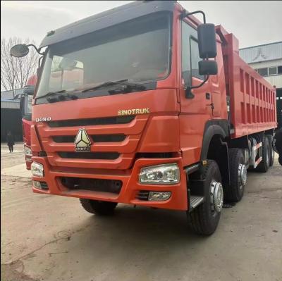 Cina ESC Howo 371Hp 12 ruote Capacità Euro 2 Sabbia mineraria Dispositivo di scarico in vendita