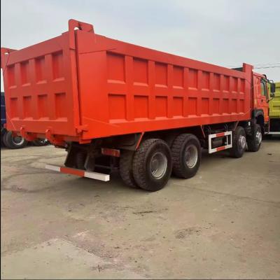 Cina ESC Howo 371Hp 12 ruote Capacità Euro 2 Sabbia mineraria Dispositivo di scarico in vendita