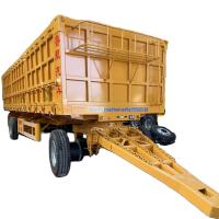 China 40T Max Payload Dump Semi-Trailers and Practical Full-Trailer Transport Solutions for sale