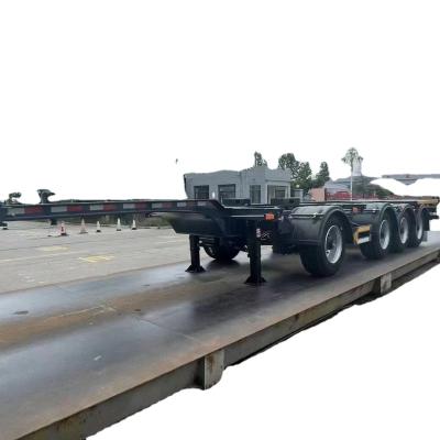 Cina Chassis scheletrico con sospensione meccanica/aria con 12 ruote e asse 13T-18T in vendita