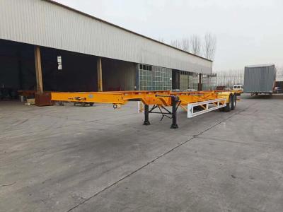 Cina Chassis scheletrico con sospensione meccanica/aria con 12 ruote e asse 13T-18T in vendita
