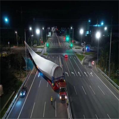 Cina Semi-rimorchio a scheletro in acciaio a risparmio energetico per il trasporto di lame a vento lunghe in vendita