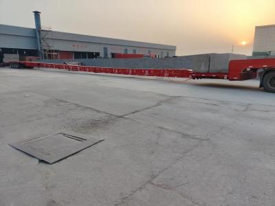 Cina Semi-rimorchio a letto basso a sospensione meccanica/aria per il trasporto di veicoli pesanti e merci in vendita