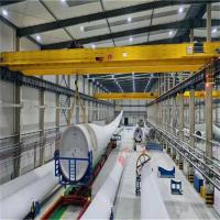 China Extendable Low Bed Semi Trailer for Wind Turbine Blades Customizable Max Payload 40T for sale