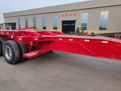 China Extendable Low Bed Semi Trailer for Wind Turbine Blades Customizable Max Payload 40T for sale