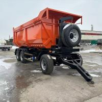 China Customizable Utility Dump Semi Trailer for Full Trailer and Customers Optional for sale
