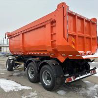 China Customizable Utility Dump Semi Trailer for Full Trailer and Customers Optional for sale