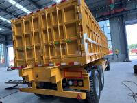 China Customizable Utility Dump Semi Trailer for Full Trailer and Customers Optional for sale