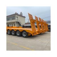 China 15 Workdays Production Time Superlink Flatbed Semi Trailer with Optional Customers for sale