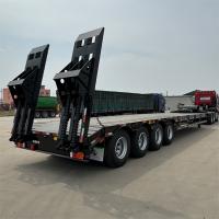 China 15 Workdays Production Time Superlink Flatbed Semi Trailer with Optional Customers for sale