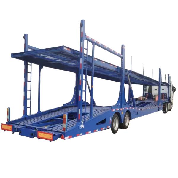 Quality Car Hauler Trailer Transport Truck 15 Workdays Production Time for 6 Cars Truck Trailer for sale