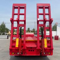 China Customers Optional 4 Axles Semi Trailer Flatbed Truck with Customizable Features for sale