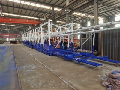 Chine Semi-remorque de transport de véhicules en acier pour le transport de véhicules personnalisés 17300mm*2550mm*3800mm à vendre