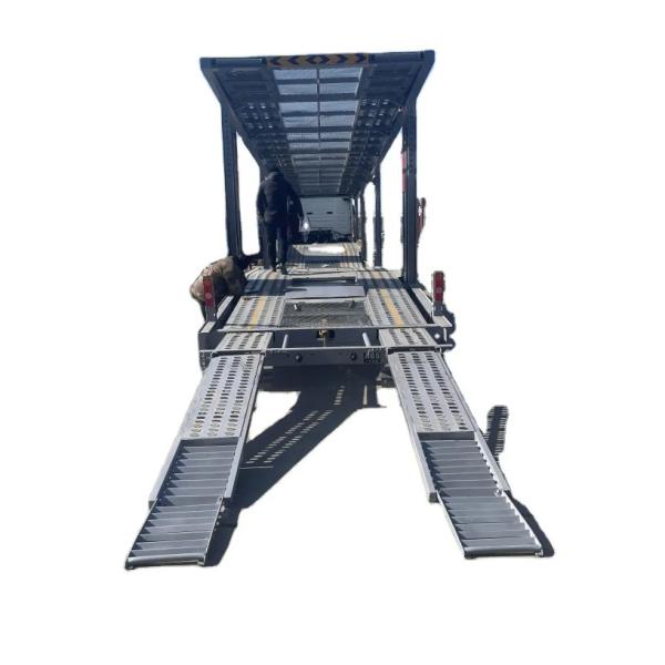 Quality 2 Axles 3 Axles Car Transport Semi-Trailer with Mechanical Suspension in 15 Workdays for sale