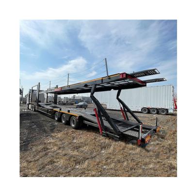 China 40T Max Payload Car Transport Trailer in European Market with Customers Optional for sale